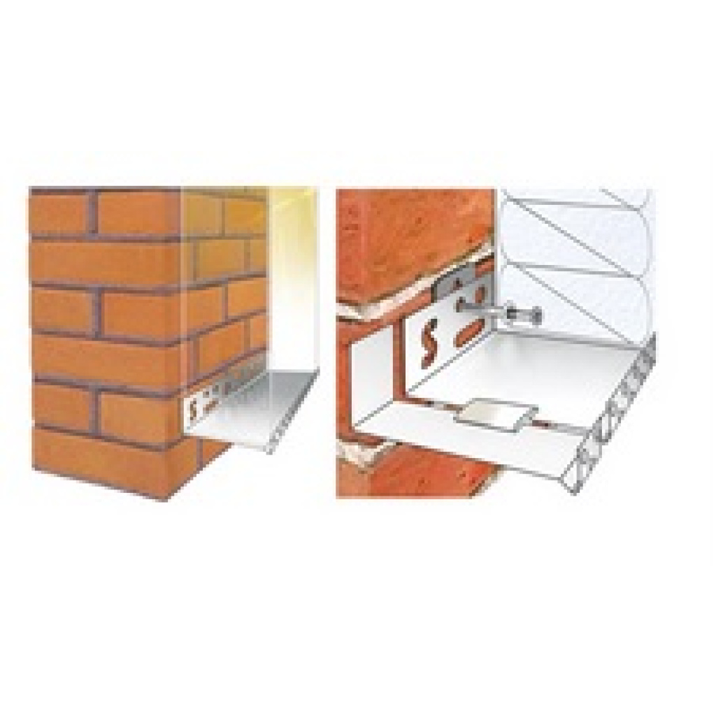 50mm Aluminium Baserail 2.5mtr - Direct Building Products