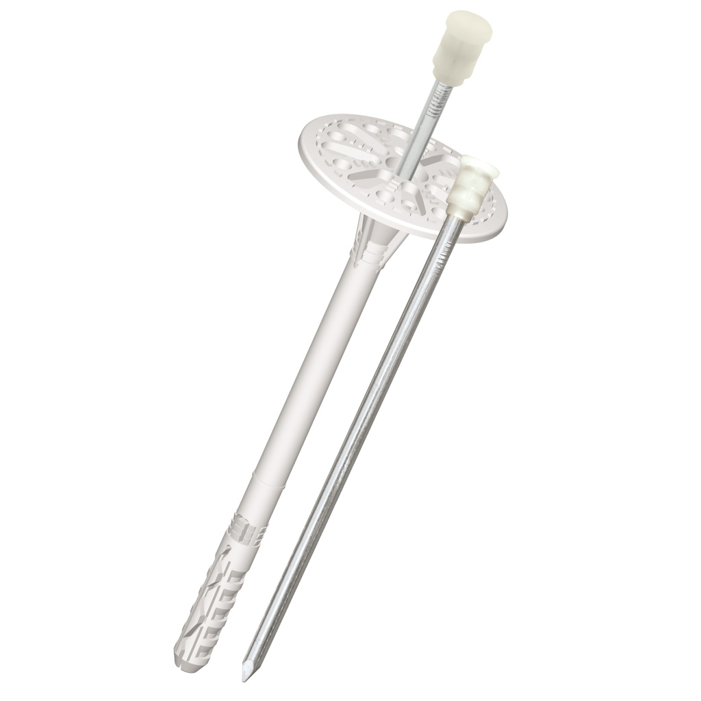 200mm Insulation Fixings Metal Pin - Direct Building Products